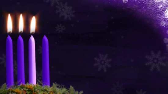 ADVENT CANDLE BACKGROUND - WEEK 3 | Vertical Hold Media | SermonSpice